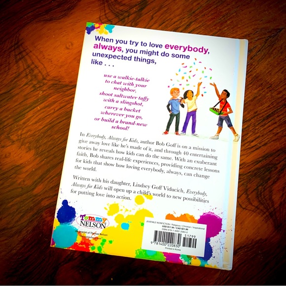 Bob Goff | Accents | Everybody Always For Kids Book By Bob Goff And ...